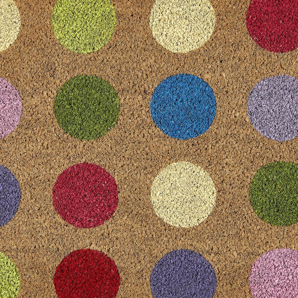 Door Mat Spots | 45cm x 75cm - Rug Collection